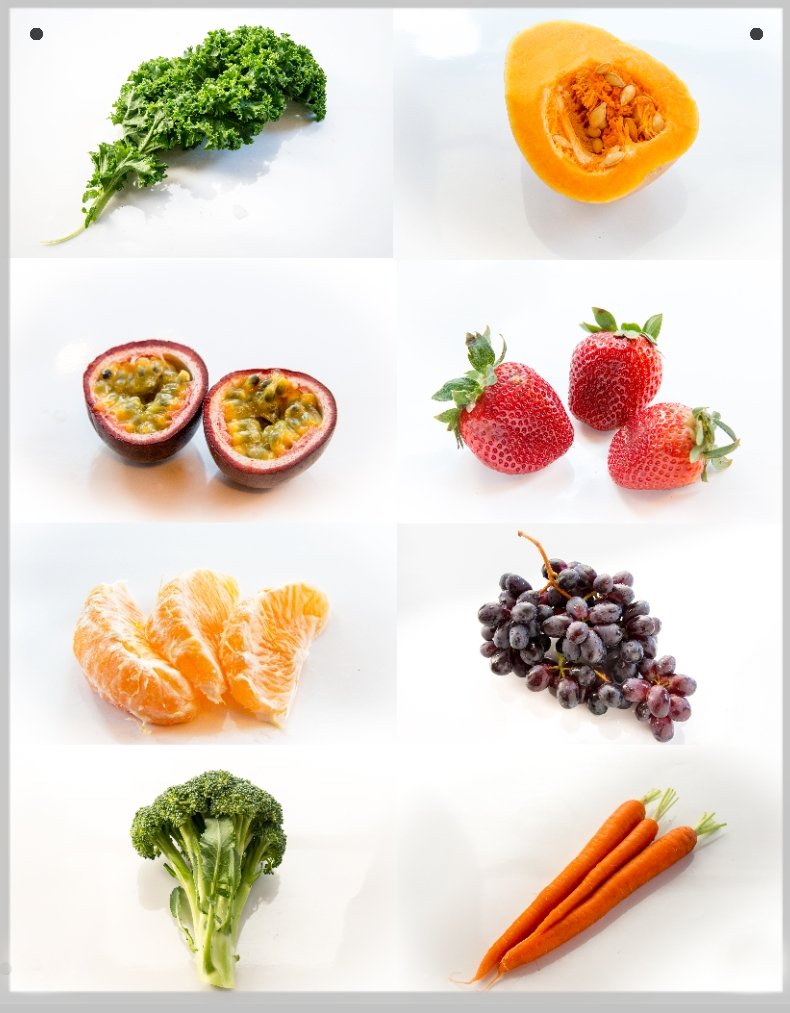 pictures of fruits and vegetables to print