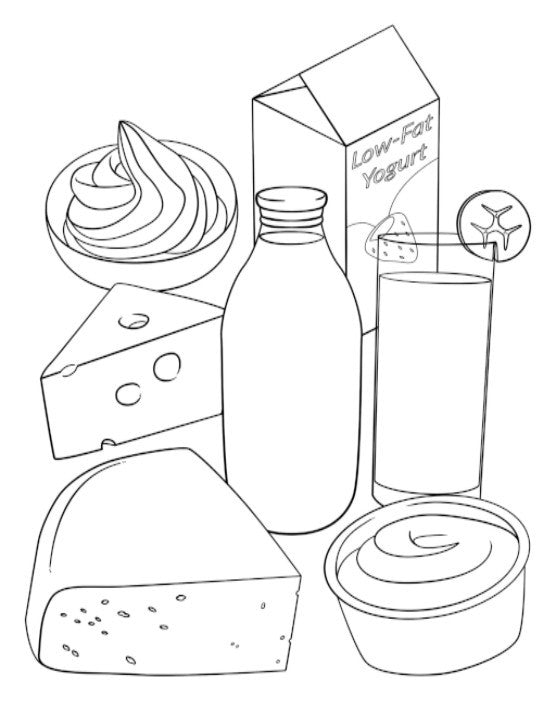 choose my plate coloring pages for kids