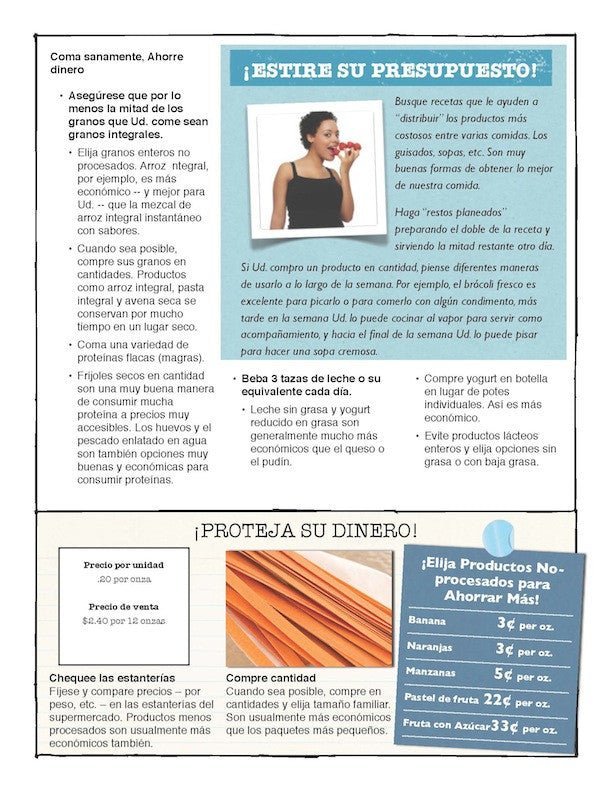 Exam Room Spanish Diabetes Information Poster 12x18