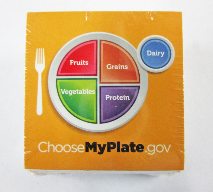 MyPlate Fruit Stickers 2" - Pack of 100